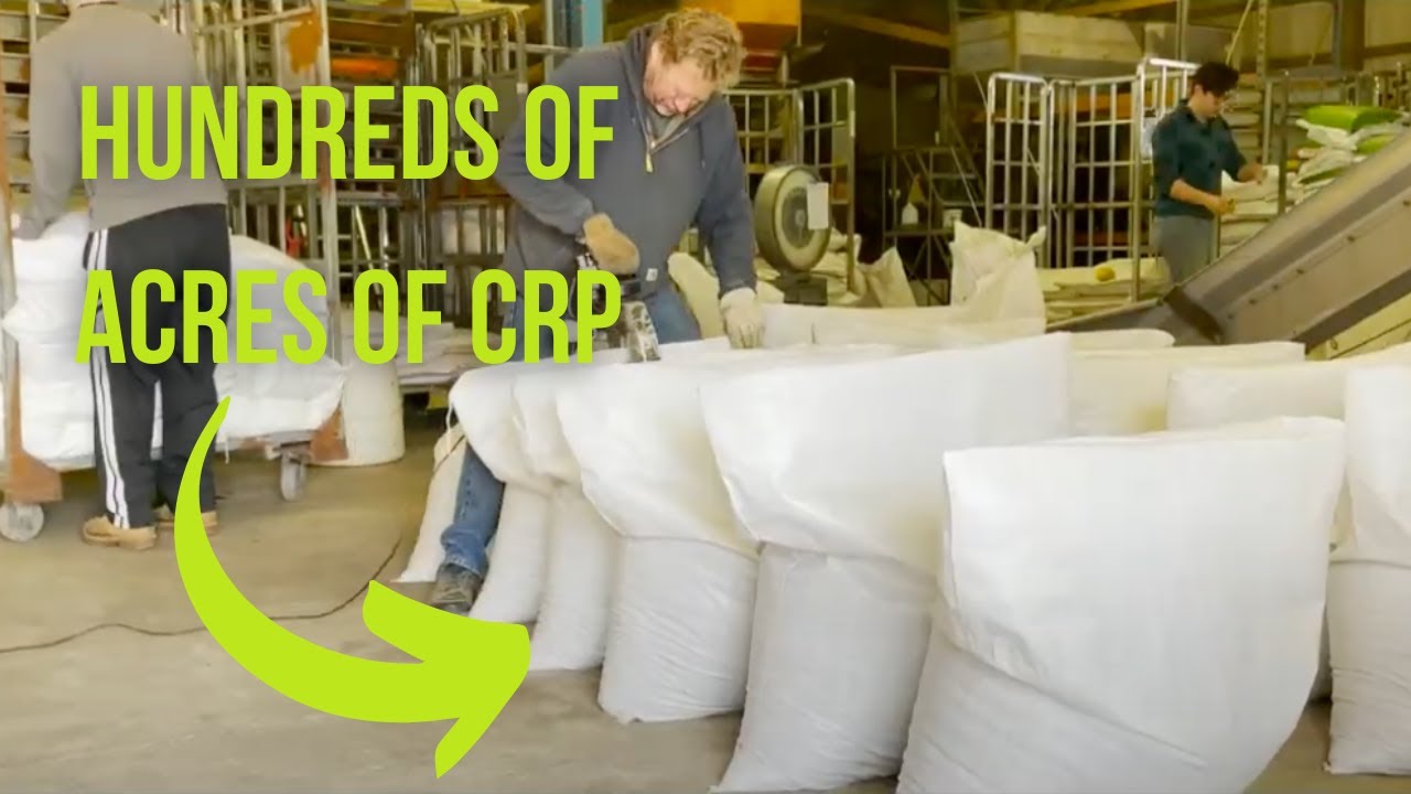 How the Prairie Seed Gets Mixed - YouTube