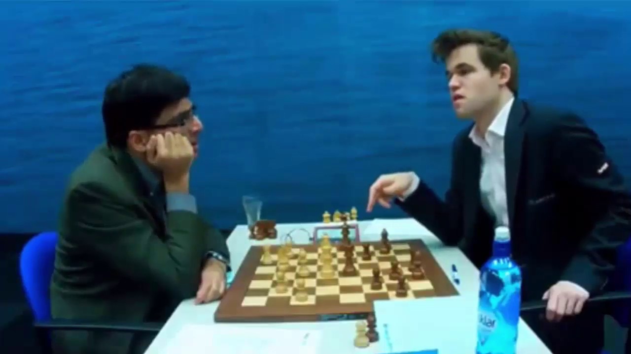 LEAGUE OF LEGENDS!! Viswanathan Anand Vs Magnus Carlsen || Tata Chess ...