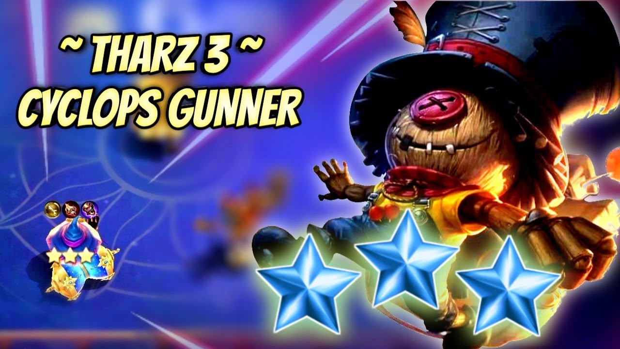 THARZ 3 - CYCLOP GUNNER - Magic chess Mobile Legends: Bang Bang - YouTube