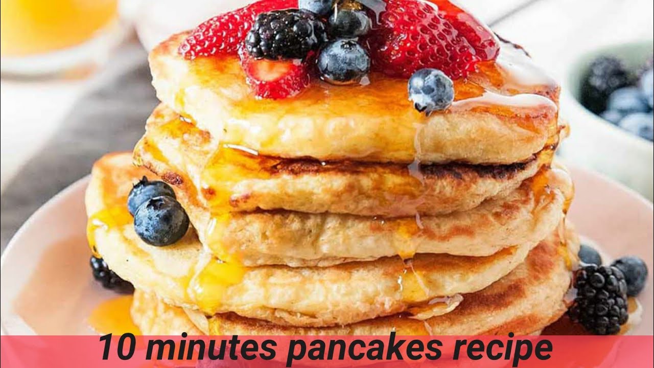 PanCake Recipe | How to Make Pancake At Home | Fluffy Pancake Recipe By ...