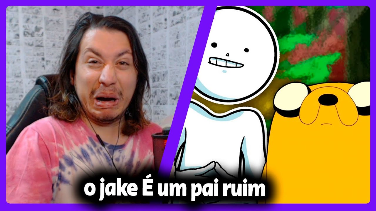 JAKE É UM PAI RUIM? (Hora de Aventura) | Hamlet ARL | REACT DO MORENO ...