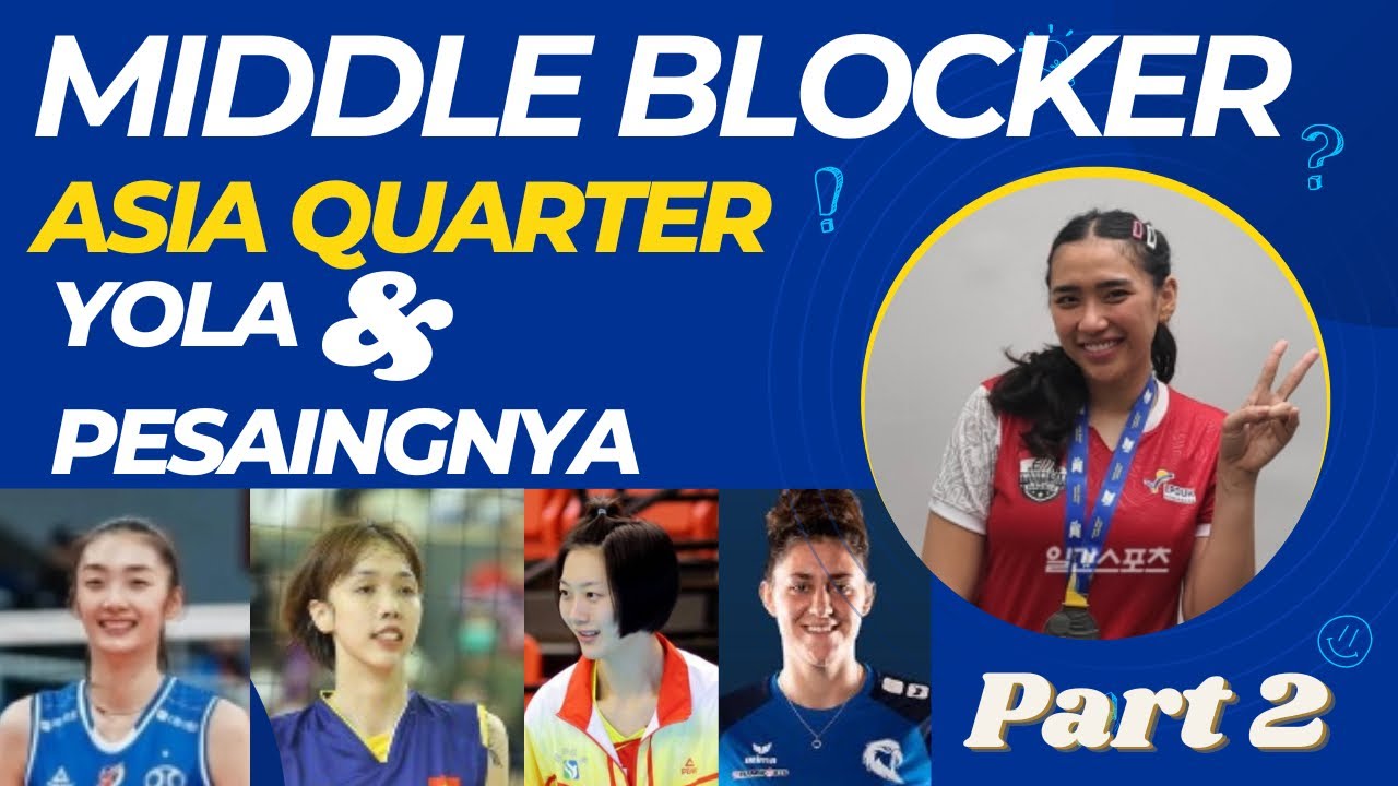 MIDDLE BLOCKER ASIA QUARTER KOVO YOLA ( MEGA KE-2 ? ) DAN PESAINGNYA ...