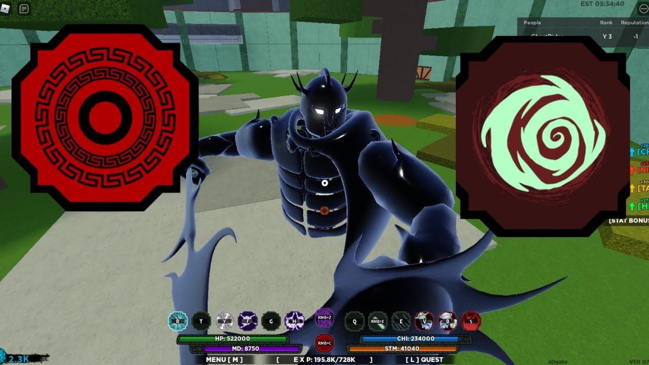 Hair and Riser Akuma Combo| Shindo Life - YouTube