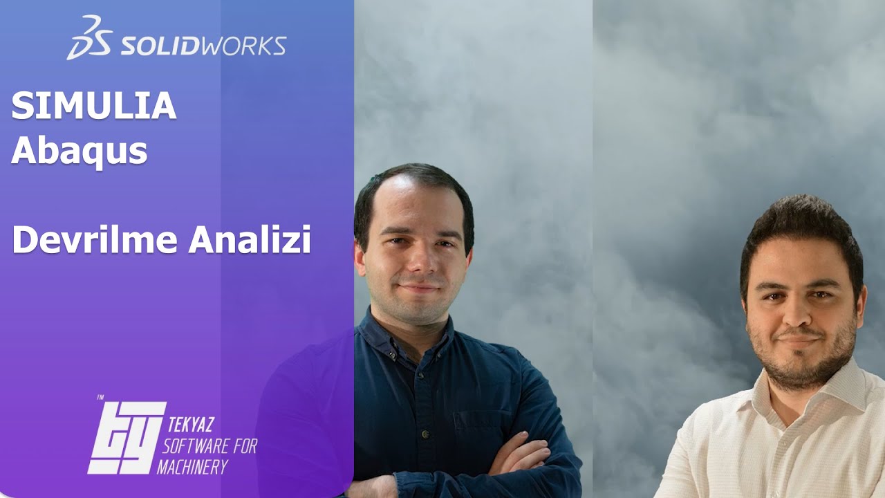 SIMULIA Abaqus ile Devrilme Analizi - YouTube