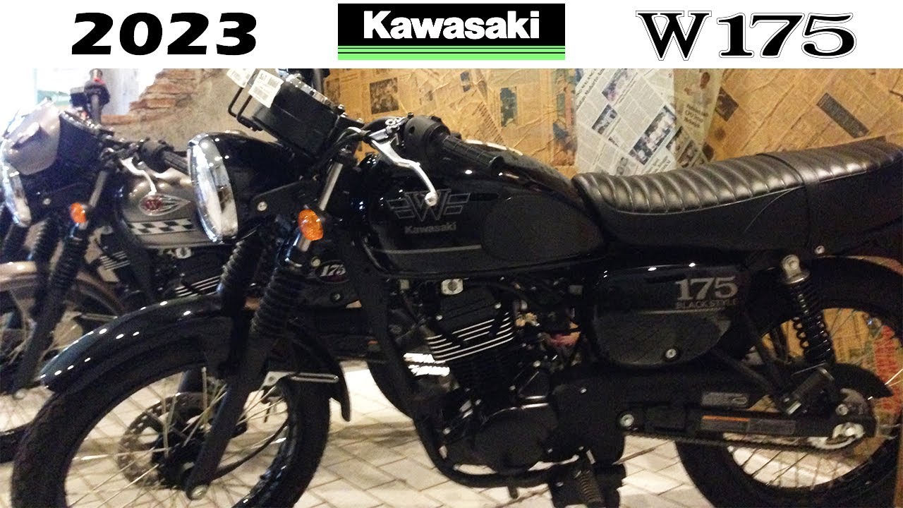 LIVERY BARU | Kawasaki W175 SE Blck Style 2023 - YouTube