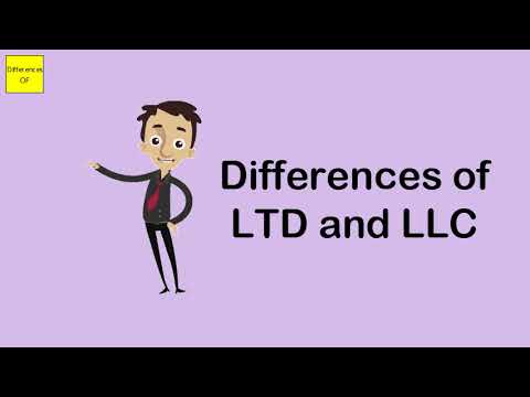 Differences of LTD and LLC - YouTube