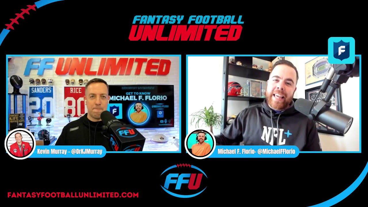 Livestream Interview With Michael F. Florio From NFL Fantasy & NFL ...