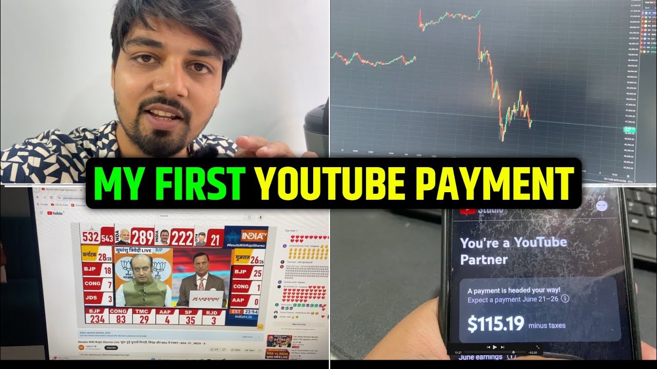 My First YouTube Income - YouTube