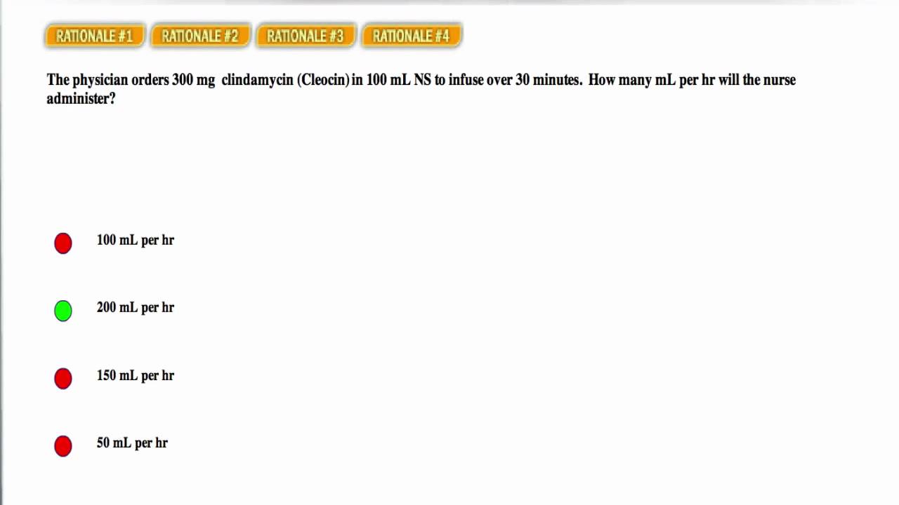 Parenteral Drug Calculation Review - YouTube