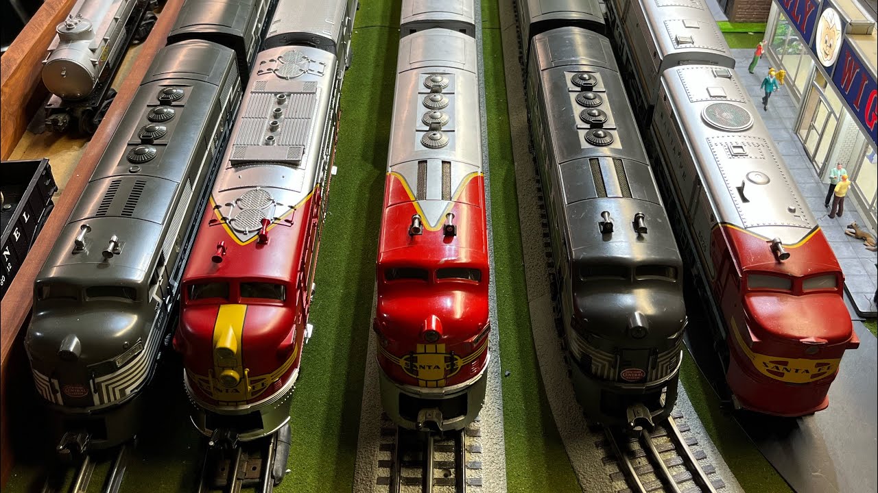 Lionel Santa Fe 2343, NYC 2333, Santa Fe 159, NYC 8370, Santa Fe 8020 ...