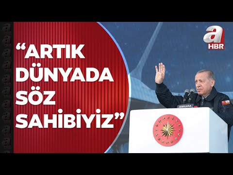 Başkan Erdoğan: KAAN ile 5. nesil savaş uçağı üretebilen dünyadaki 5 ülkeden biriyiz | A Haber