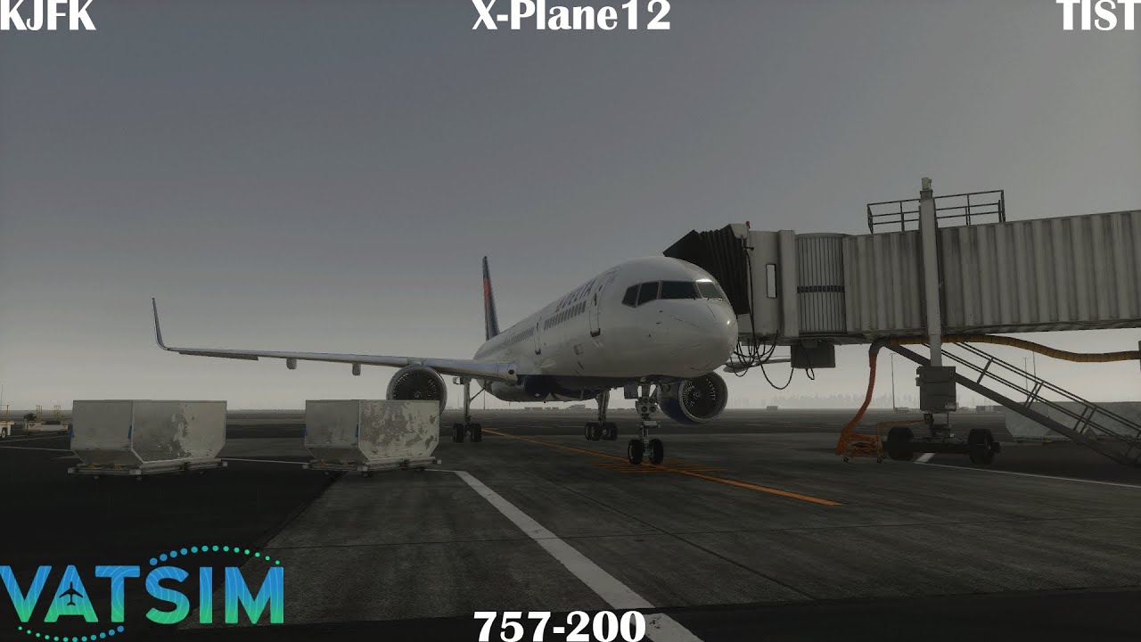 Live 757-200 Delta op, Vatsim |KJFK/TIST| - YouTube