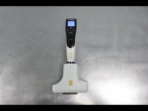Integra Voyager Electronic Multi Channel Pipette Video ID 22972 - YouTube
