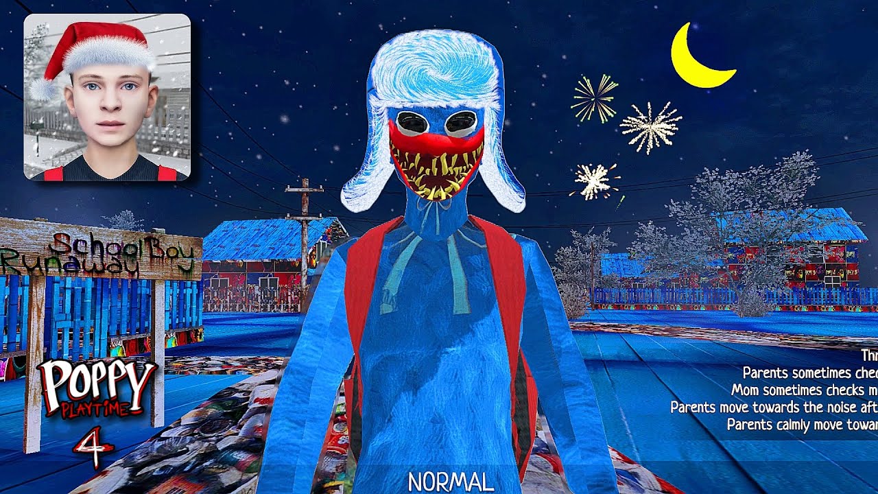 Schoolboy Runaway in Poppy Playtime 4 Mod | Andrew Has Became a Huggy ...