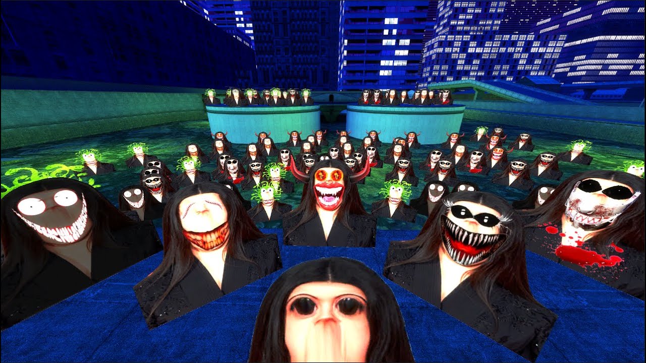 Rosalia Bizcochito Nextbot And Rosalia Sisters Horde! - YouTube