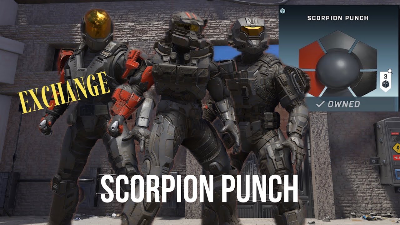 Scorpion punch coating is available! Showing on all cores - Halo ...