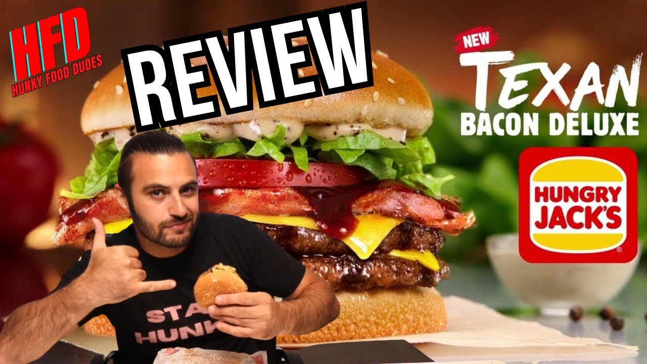 Texan Bacon Deluxe from Hungry Jack's | Review | Episode 70 - YouTube