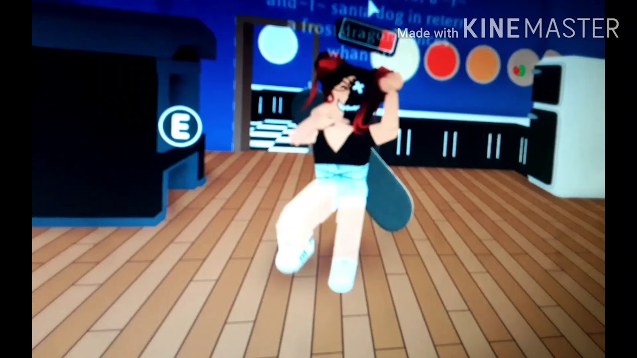 My roblox character dances - YouTube