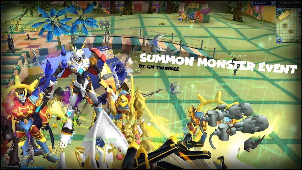 Event Monster Summon GM - Digimon Master Online - YouTube