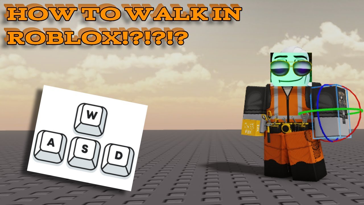Tutorial how to walk in roblox - YouTube