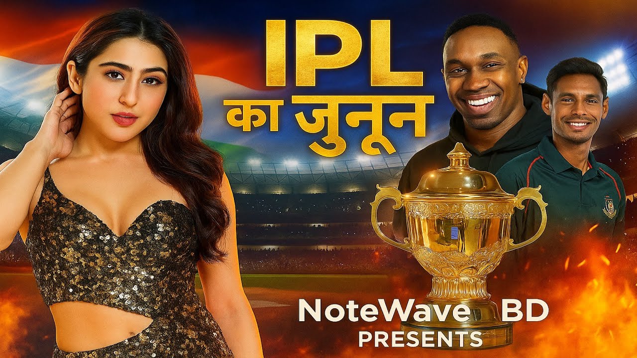 IPL का जुनून – Official Hindi Anthem 2025 | NoteWave BD - YouTube