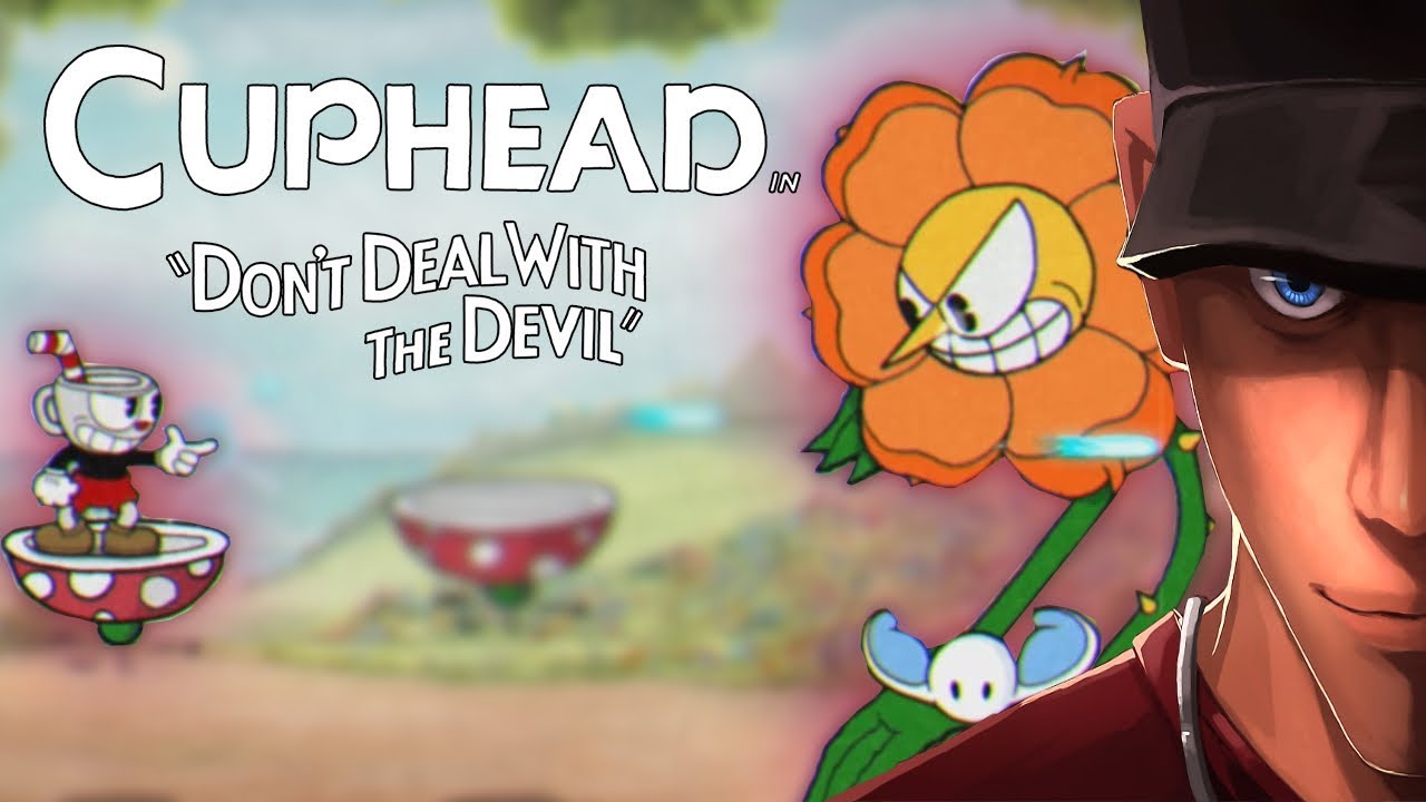 Cuphead FLOWER AND BLUEBERRY How do I hate! Goopy and Cagney Carnation ...