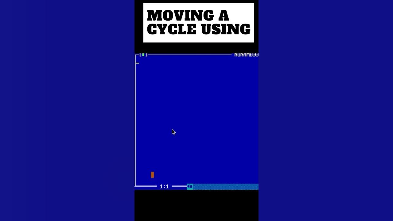 Moving a cycle using C++ | #cpp #graphics - YouTube