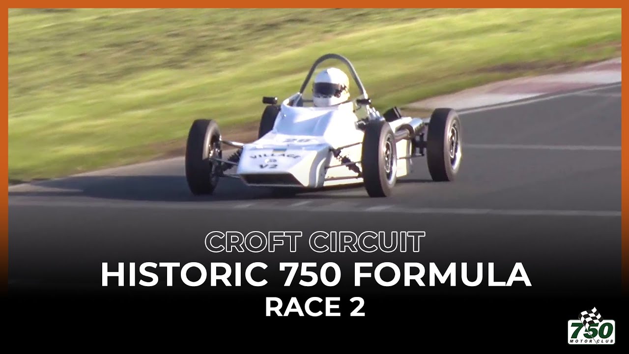 Raceparts Historic 750 Formula Series - Croft 2023 - Race 2 - YouTube