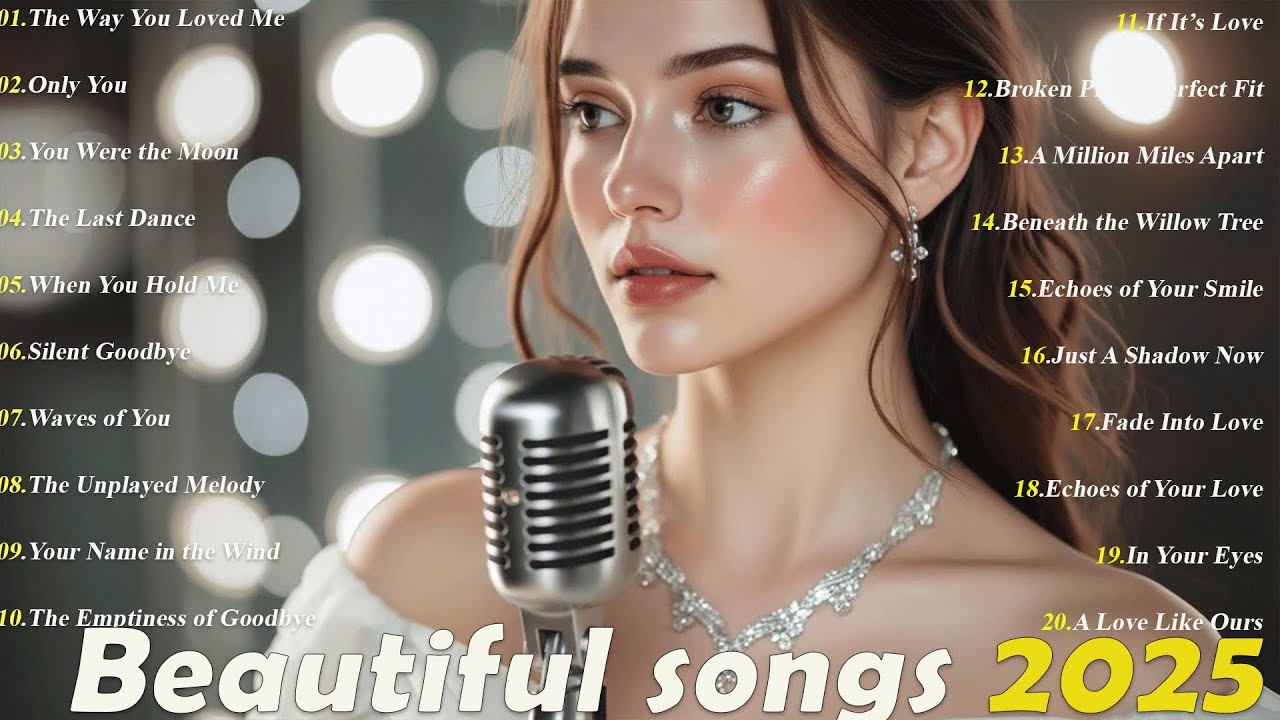 Romantic Love Songs 2025 🌸 Easy Listening Love Playlist – Sweet ...