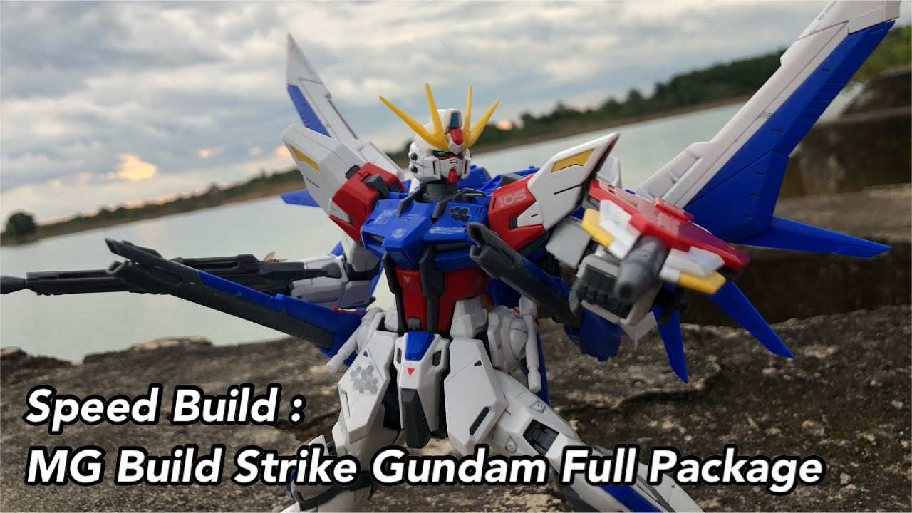Speed Build MG Build Strike Gundam by Daban Model - YouTube