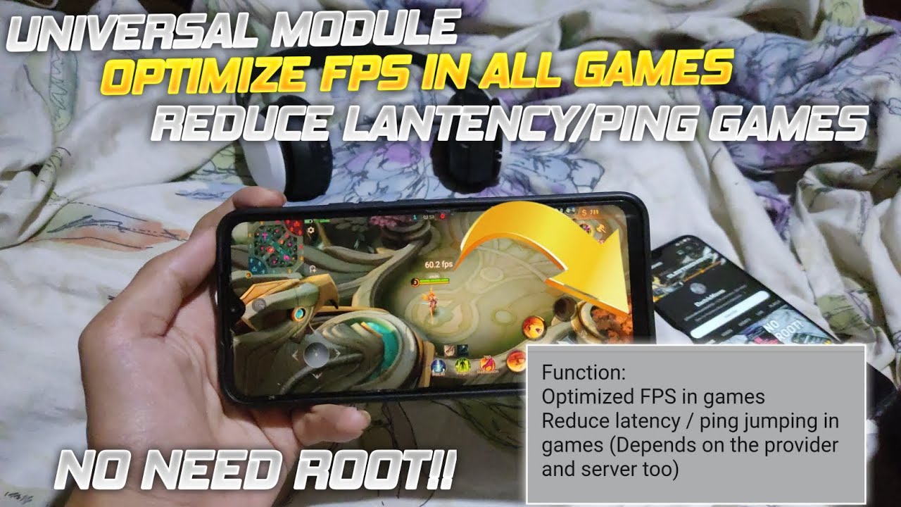 Universal Module Optimize Fps In All Games Reduce Latency Ping 3611