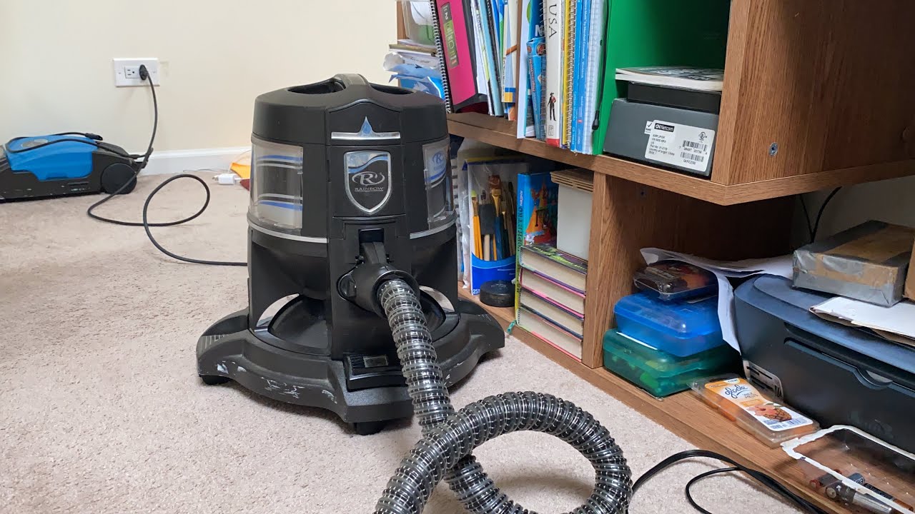 Rainbow Vacuum With the attachments and testing. - YouTube