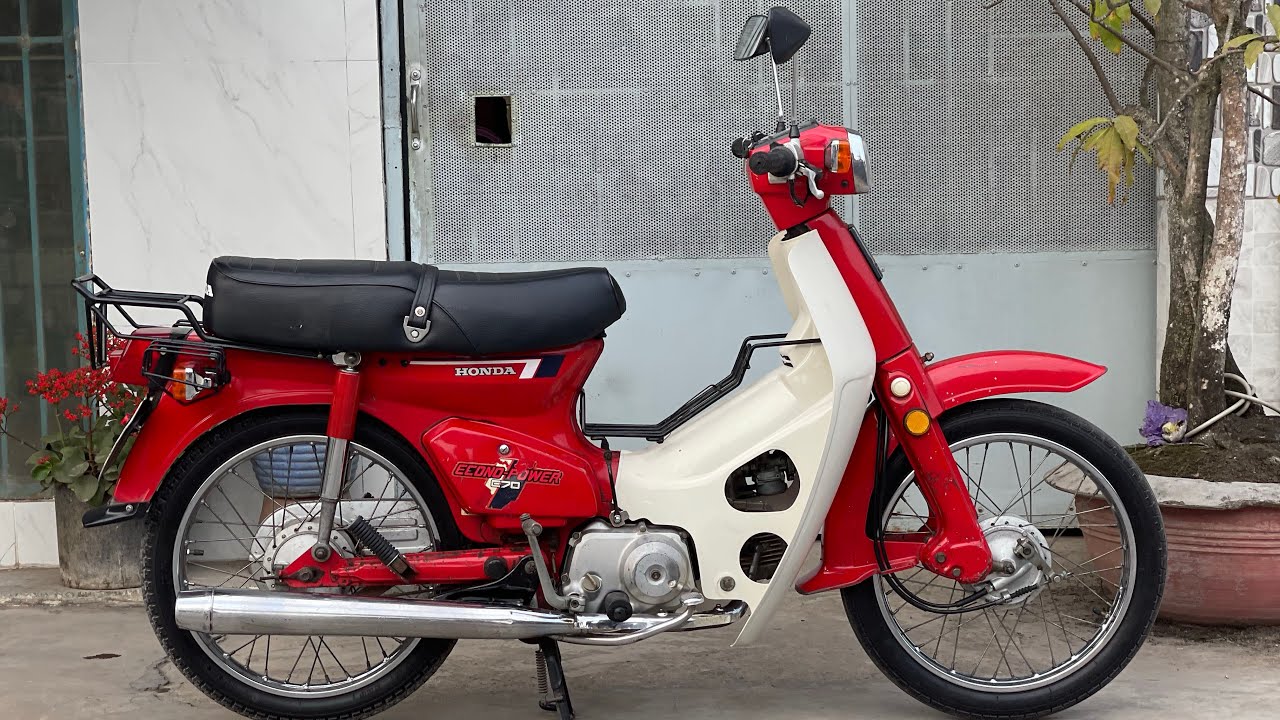 Honda dd70 đỏ Sơn zin còn khá đẹp (xe đã bán) - YouTube