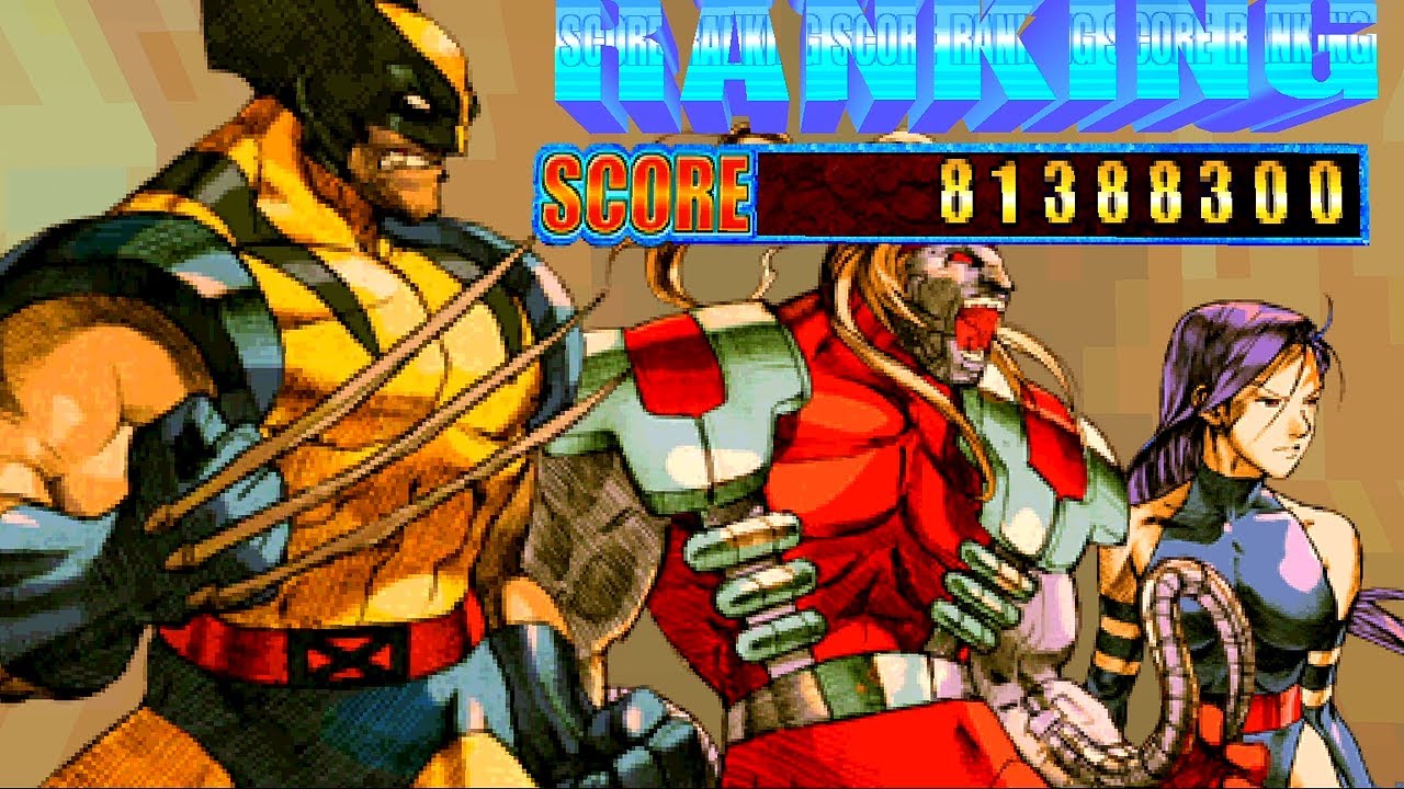 1464: Marvel vs. Capcom 2 \\ Dreamcast \\ B.Wolverine, Psylocke, Omega ...