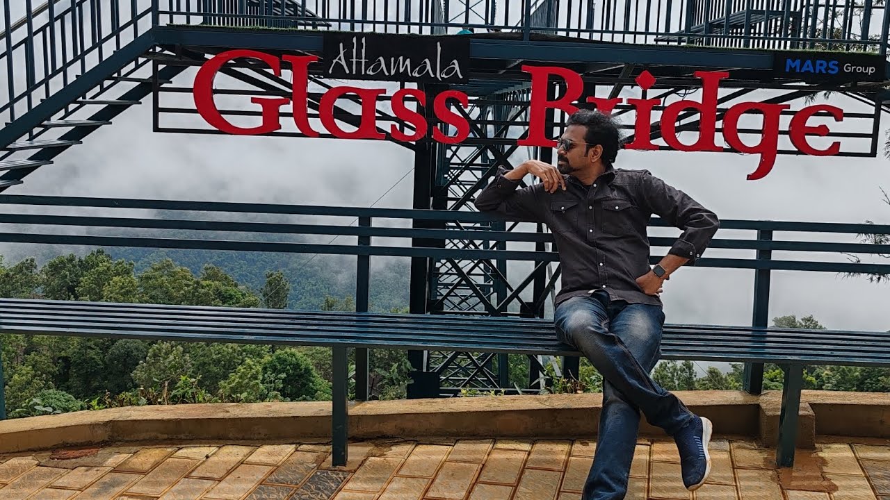 Attamala Digital Glass Bridge experience #meppadi #chooralmala # ...