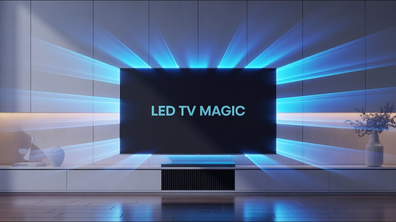 Install wLED Behind TV #wled #smarthome - YouTube