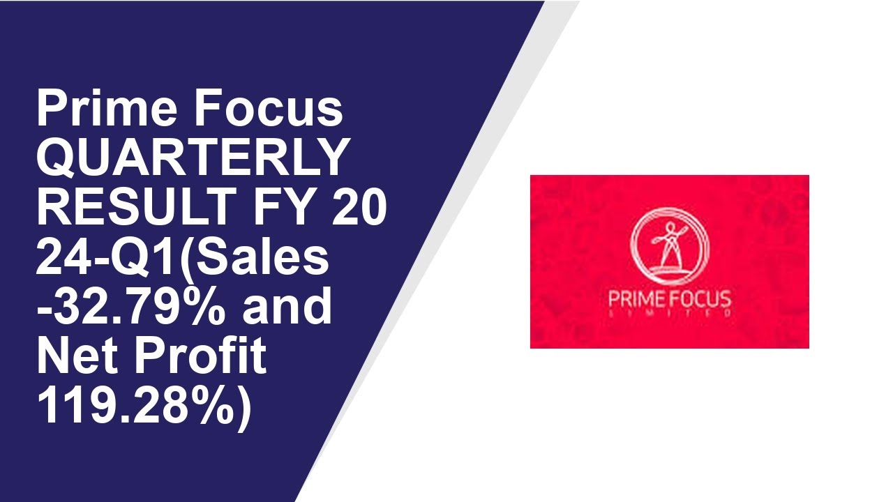 Prime Focus Consolidated Quarterly Result | Q1 Result 2024 | Prime ...