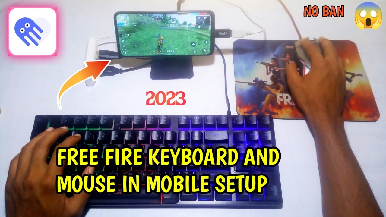 How to Octopus keyboard and mouse free fire setting ||free fire ...