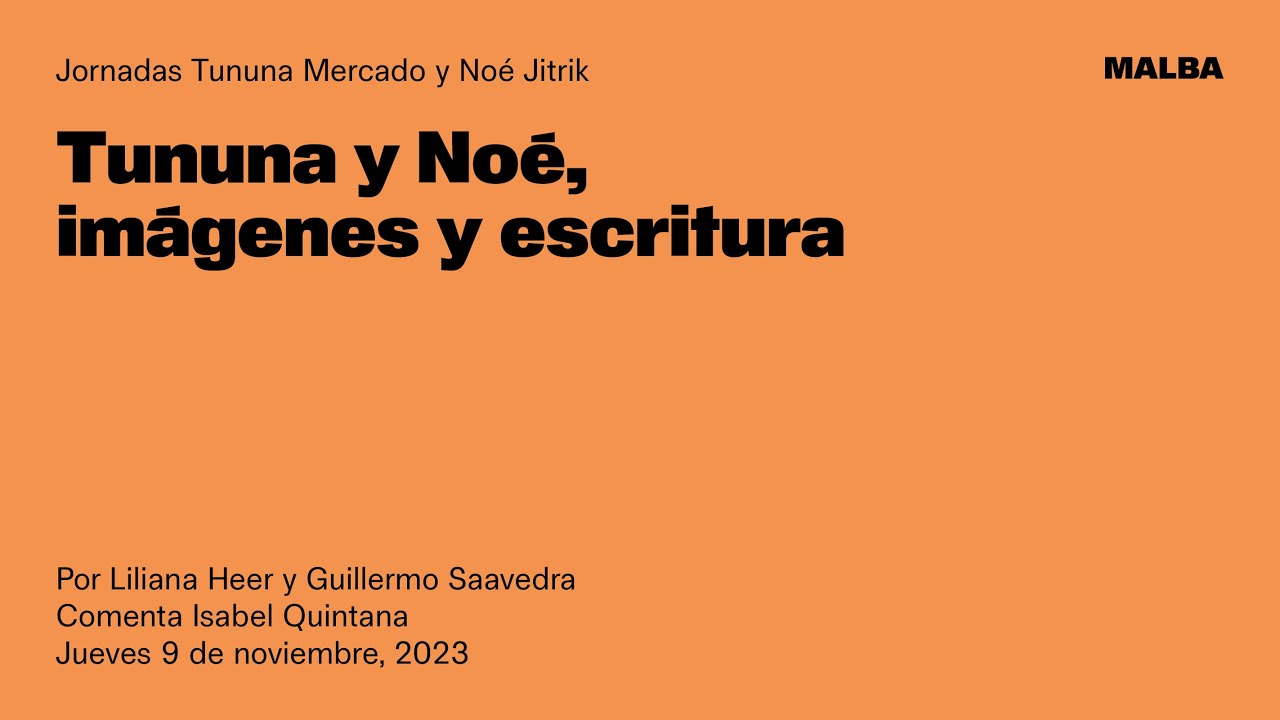 Jornadas Tununa Mercado y Noé Jitrik - Tununa y Noé, imágenes y ...