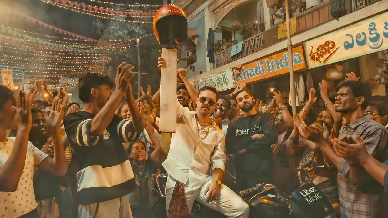 Travis Head 😎| Ride like a Hyderabaddie | Uber Moto Ad #travishead # ...