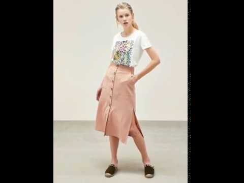 Bayan Etek Modelleri Yazlık Etek Çeşitleri Kadın Moda Bayan Giyim Kombin