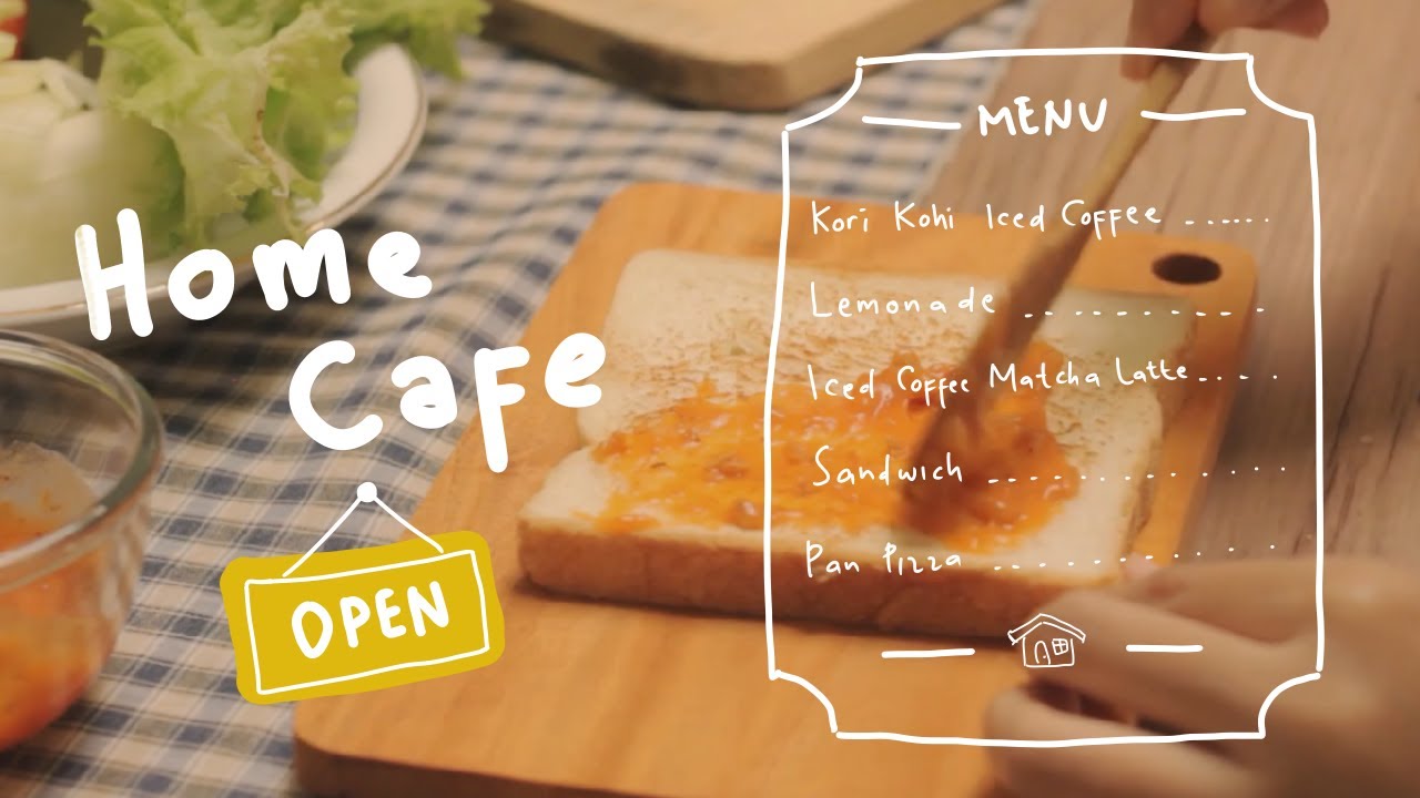 5 Simple Menu for Home Cafe | Having fun at home - YouTube