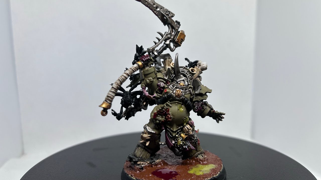 Warhammer 40K Typhus, Herald of the Plague God - YouTube