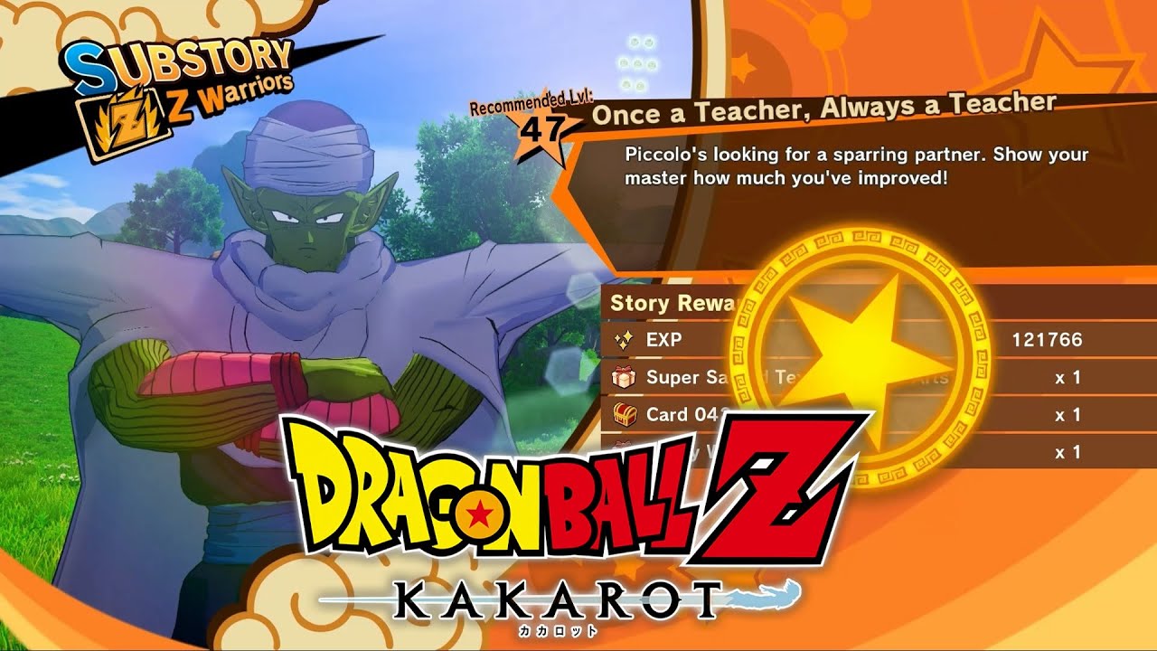 Dragon Ball Z Kakarot Once a Teacher Always a Teacher - YouTube