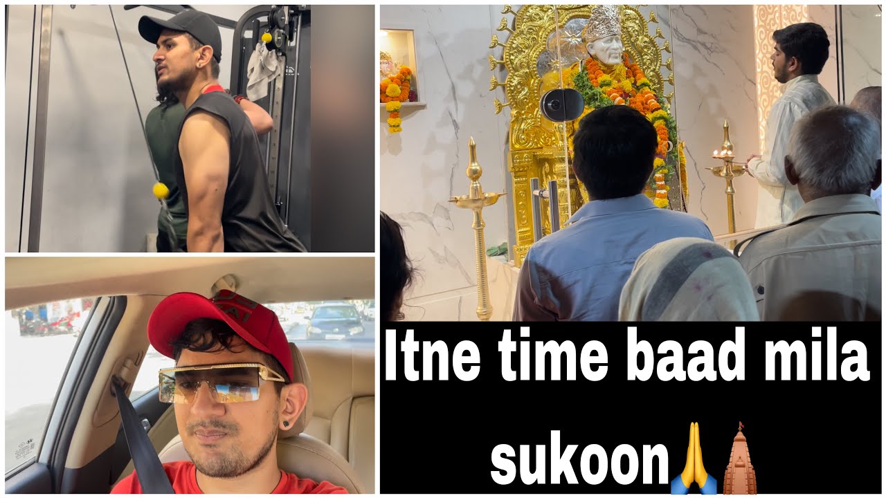 Finally itne time baad mila sukoon🙏🛕 /day - 9 / Shubham Mehra Vlogs ...
