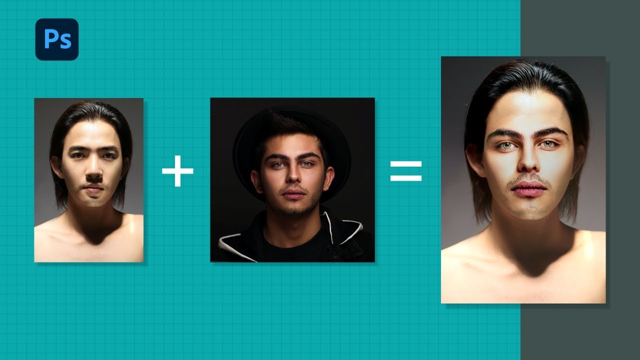 How to Easily Swap Faces in Photoshop | Blend Two Faces In Photoshop ...