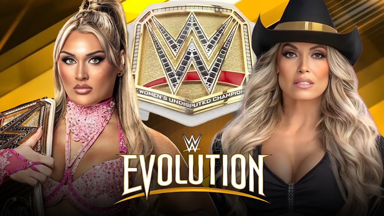 WWE EVOLUTION || Tiffany Stratton Vs Trish Stratus || Wwe Women's ...