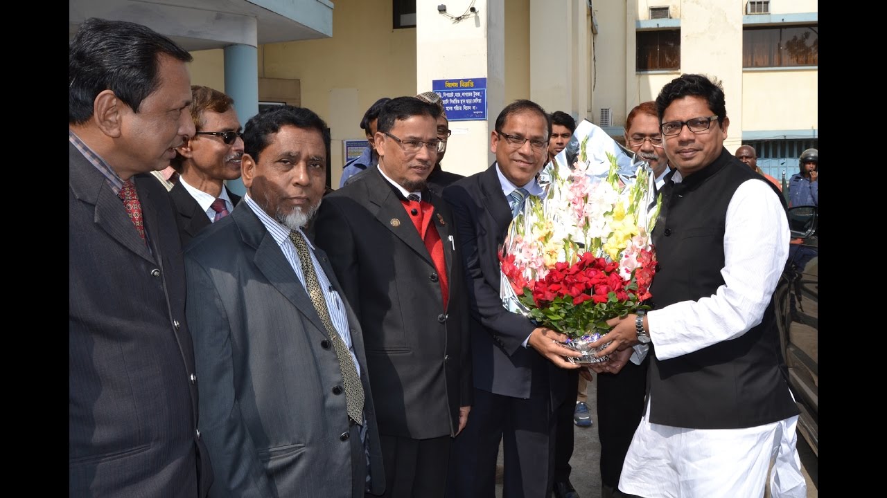Zunaid Ahmed Palak MP Visit NACTAR, Bogra || 23rd January, 2016 - YouTube