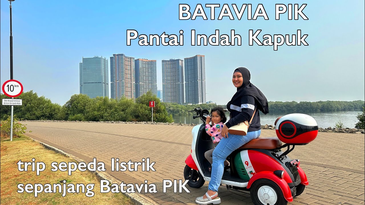 Sepedaan di BATAVIA PIK | Pantai Indah Kapuk | Jakarta - YouTube