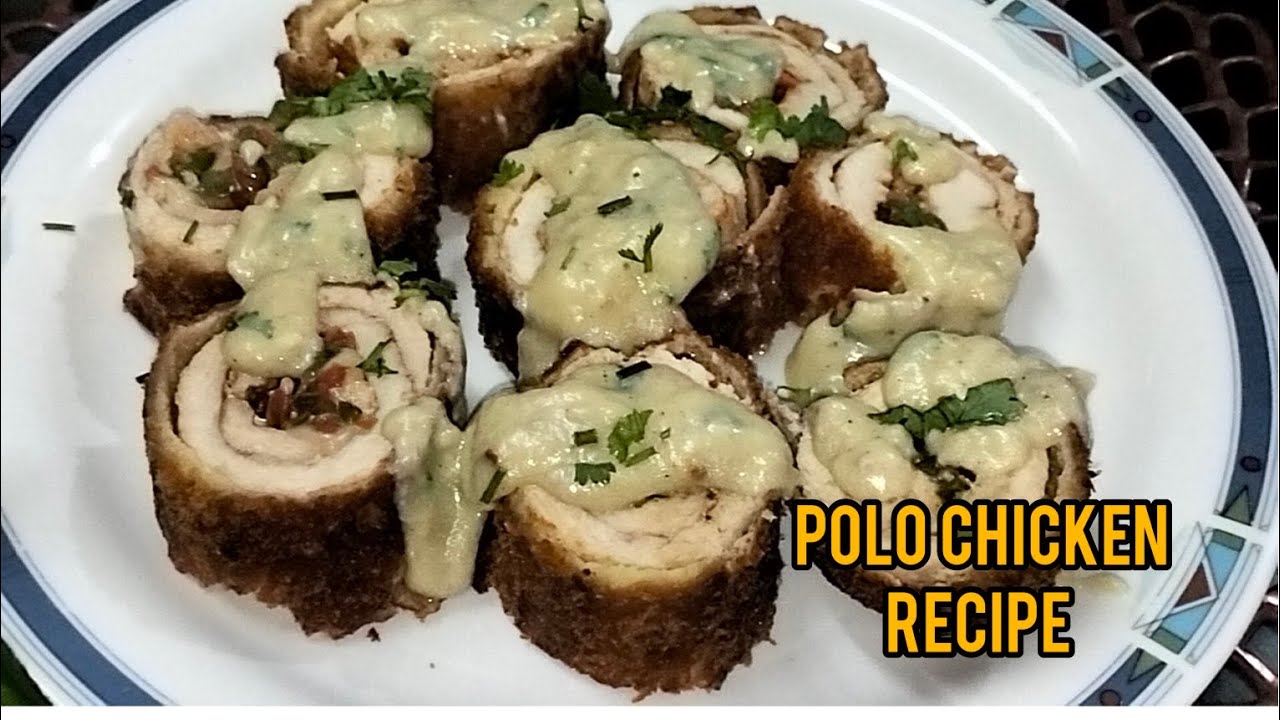 Polo chicken recipe with sauce| chicken cordon Bleu with sauce ...